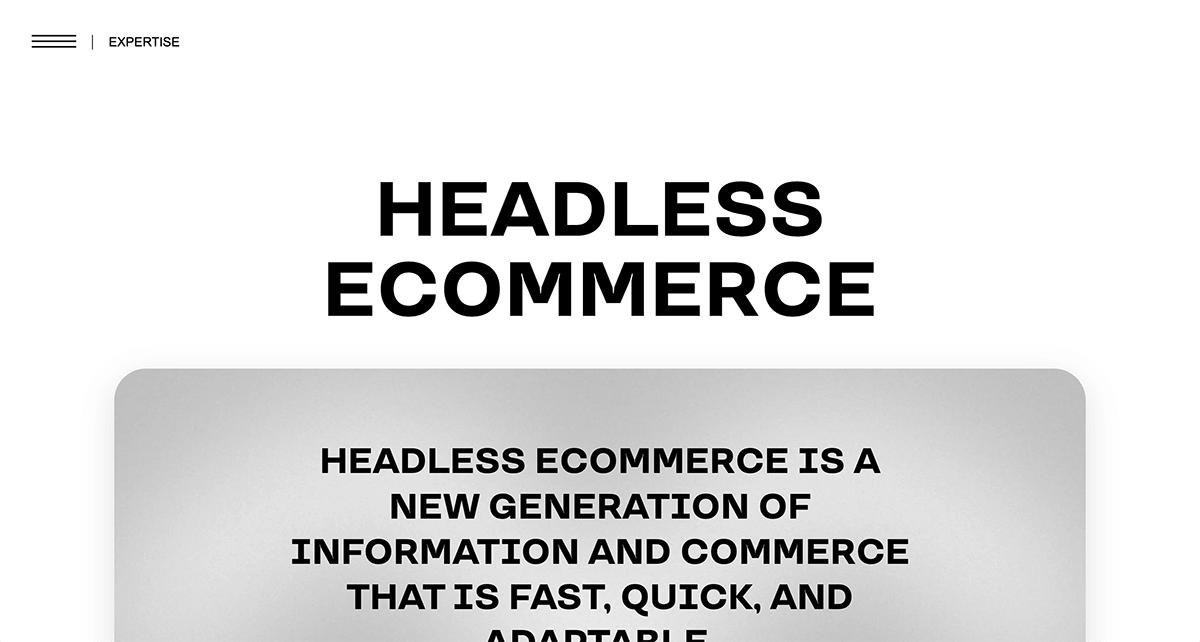Headless commerce is changing and growing very fast. Hop on it and get ...